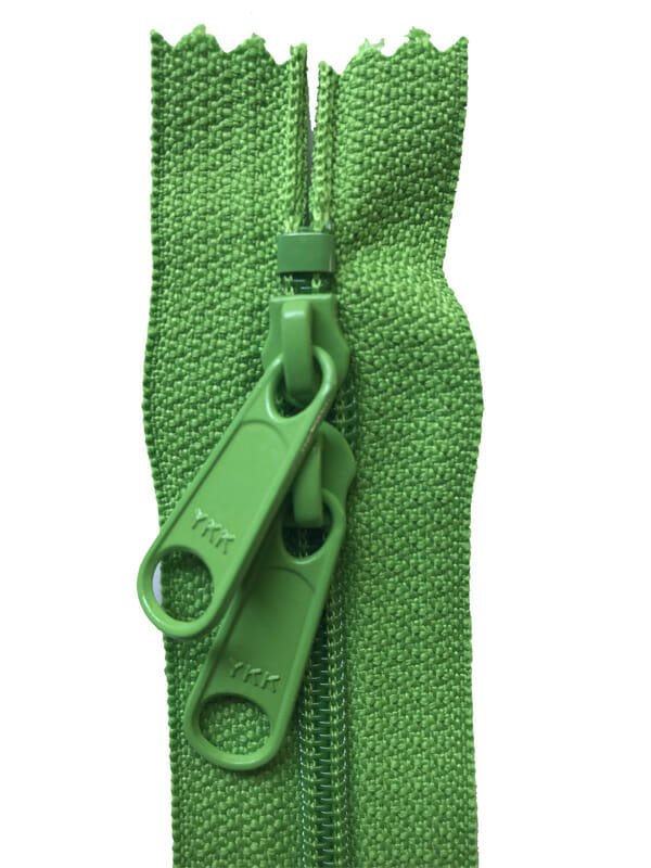 Wingspan Zippers - Grass Green - 14", 24", 30", 36" - Wingspan Crafts
