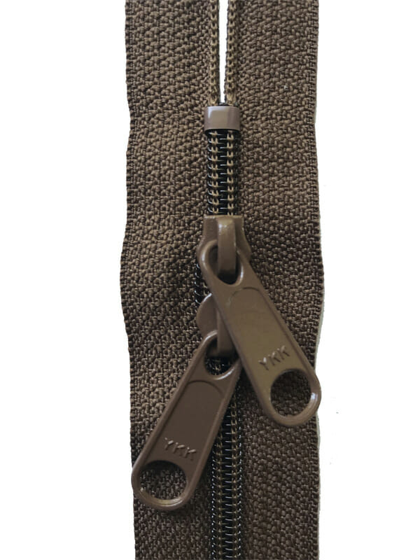 Wingspan Zippers - Chocolate - 14", 24", 30", 36" - Wingspan Crafts