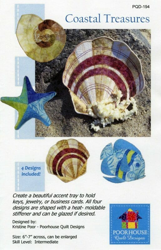 Poor House Quilt Designs - Coastal Treasures - Wingspan Crafts