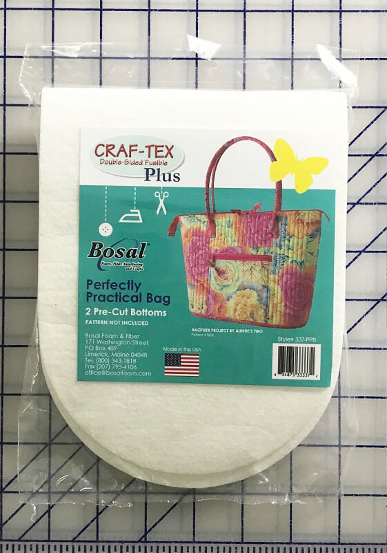 Perfectly Practical Bag Bottom - Wingspan Crafts