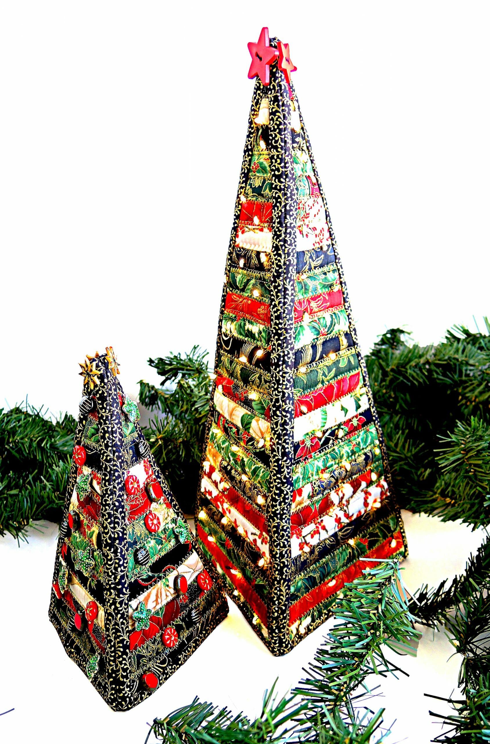 Auntie's Two Patterns - Christmas Trees Kit