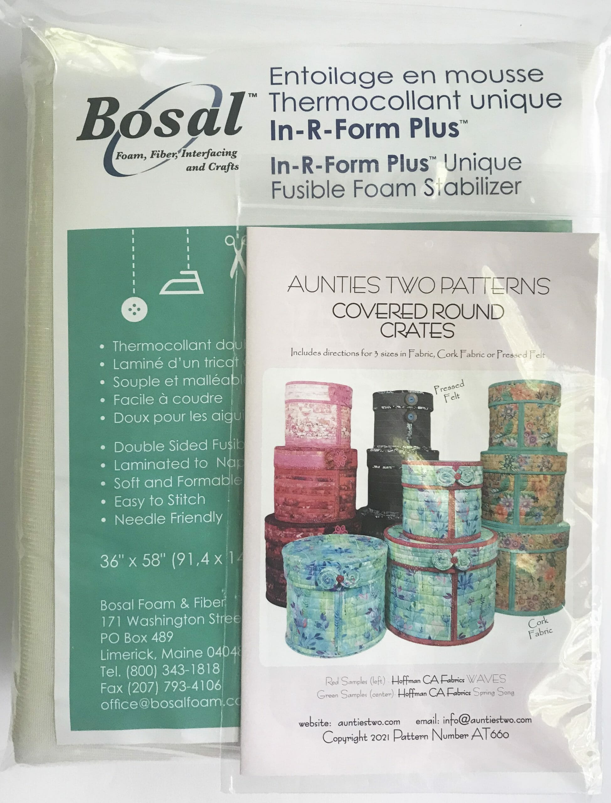 AT660K - Covered Round Crates Kit - Wingspan Crafts