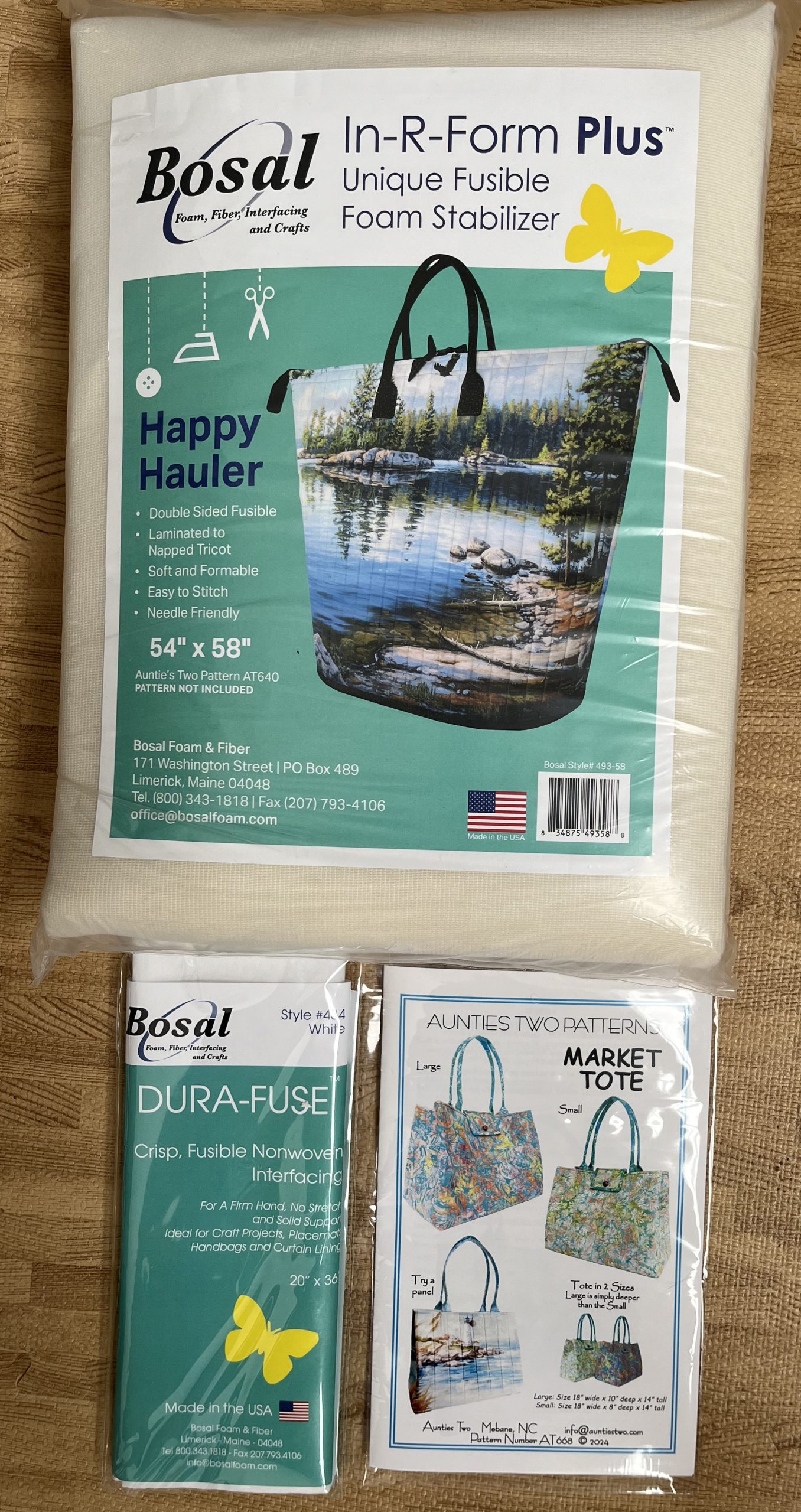 AT668K - Market Tote Kit - Wingspan Crafts